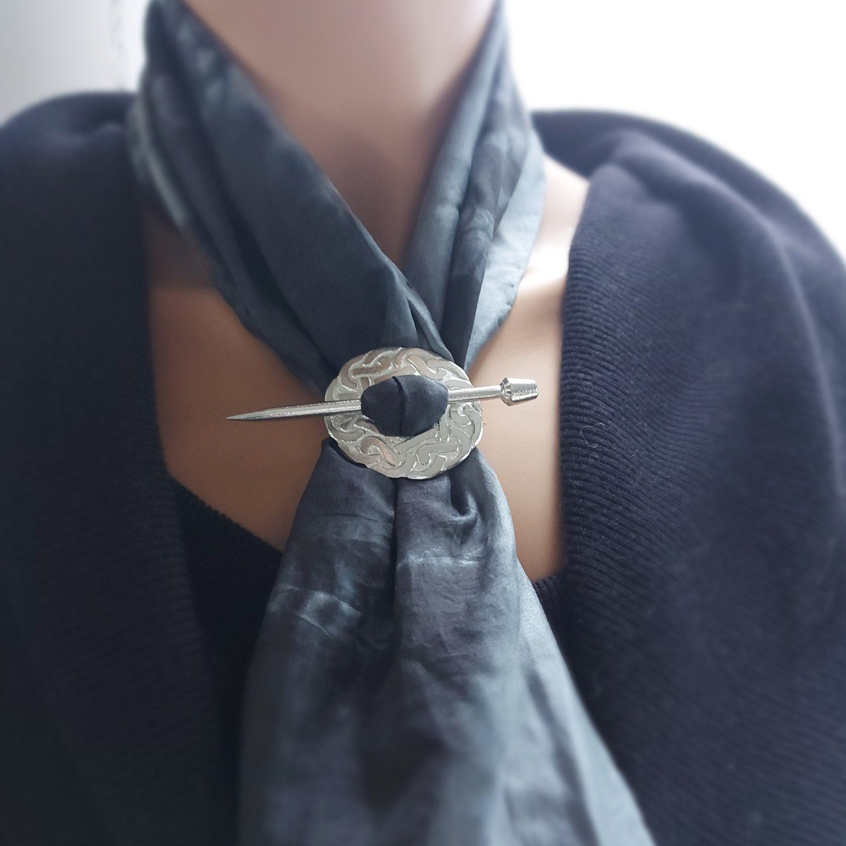 Pewter Shawl Pins and Scarf Fasteners, Made in New Brunswick, Canada ...