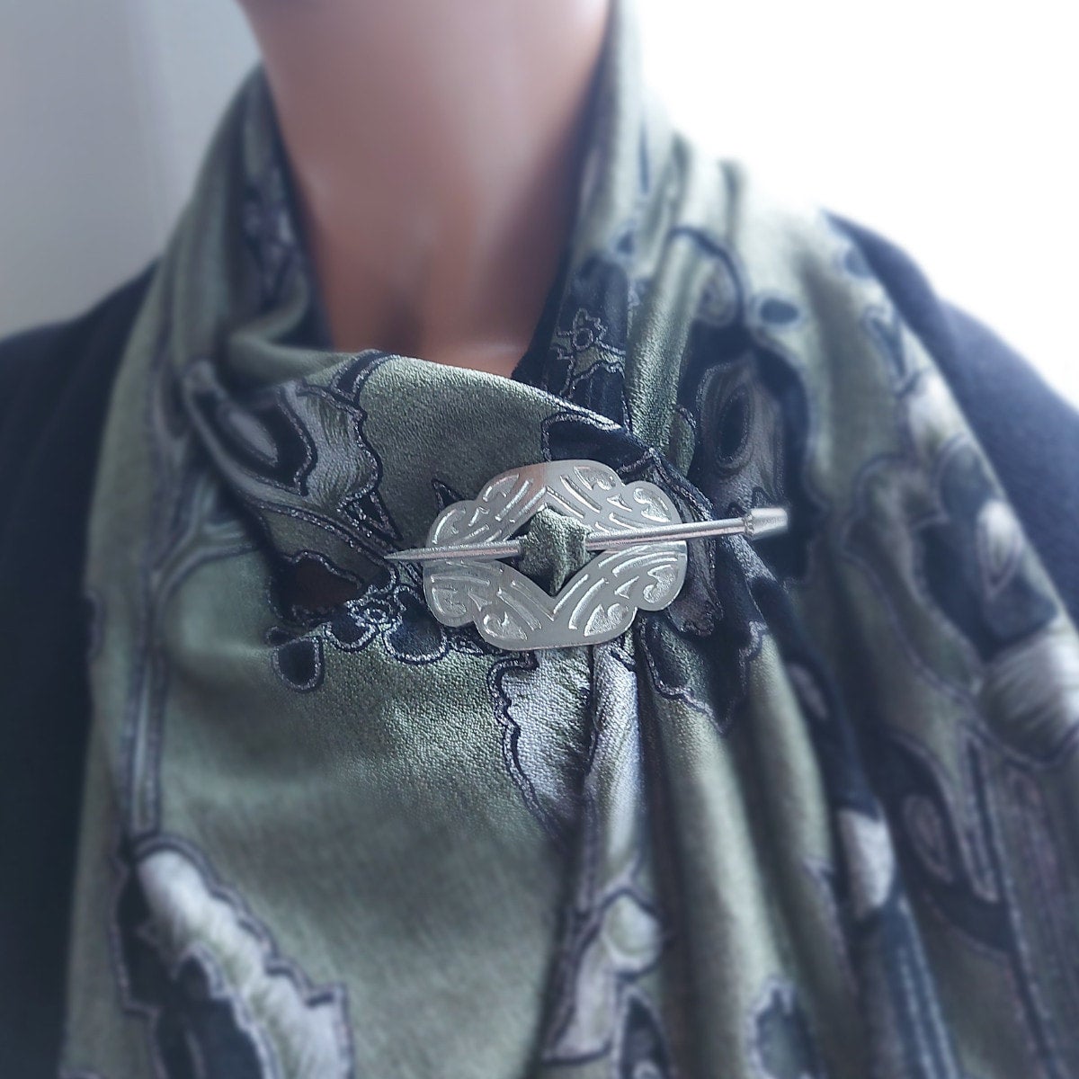 Pewter Shawl Pins and Scarf Fasteners, Made in New Brunswick, Canada ...